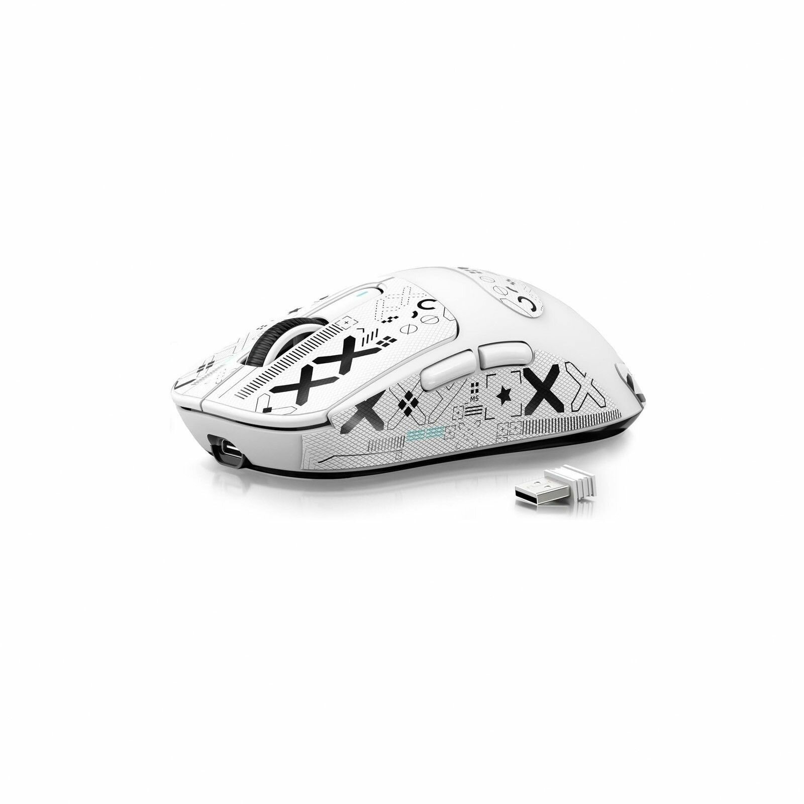 ATTACK SHARK X3 Легкая беспроводная игровая мышь с проводным/блютуз 2.4G/USB-C, 26K DPI