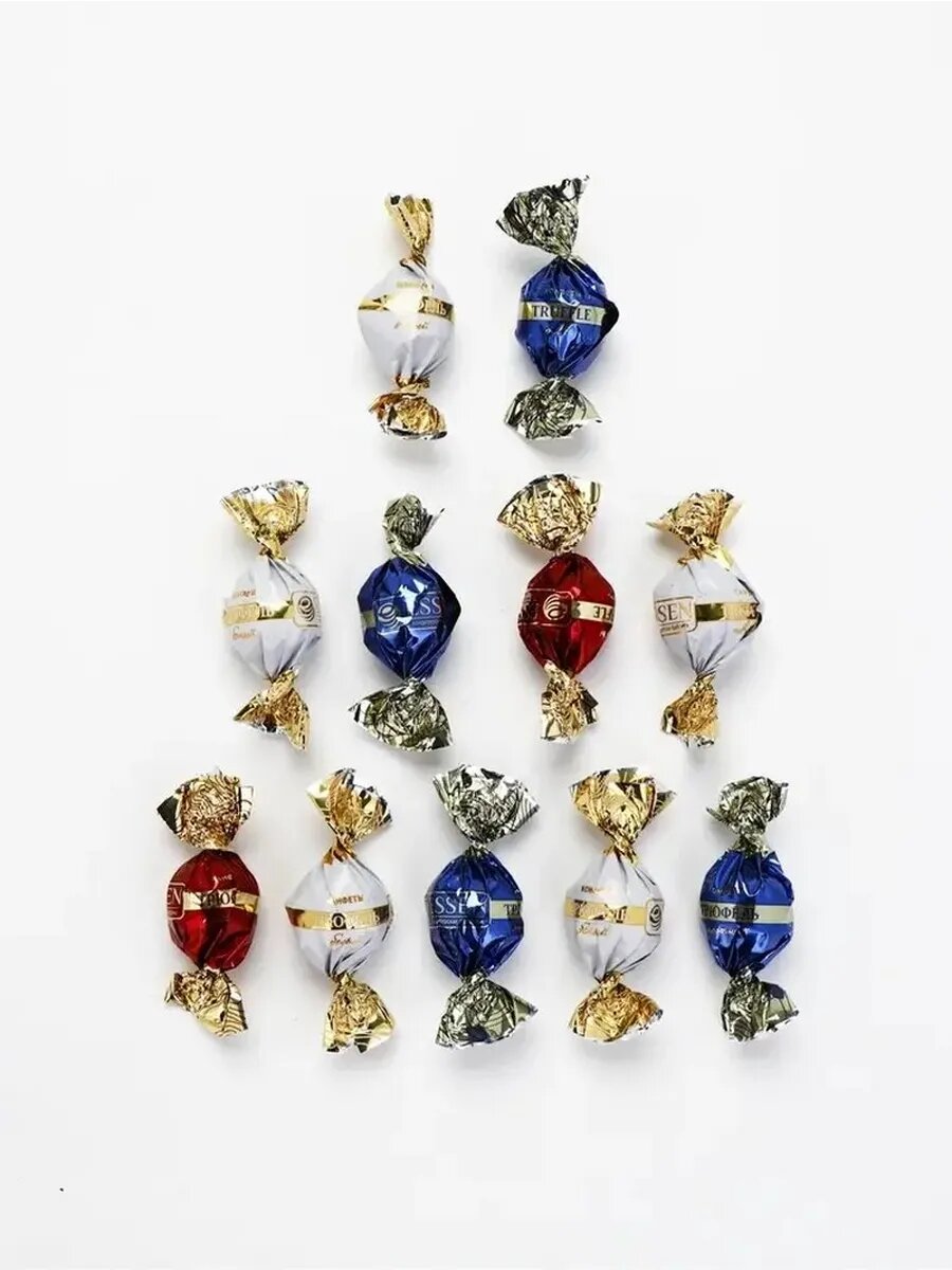 Ассорти сладостей в элегантной упаковке