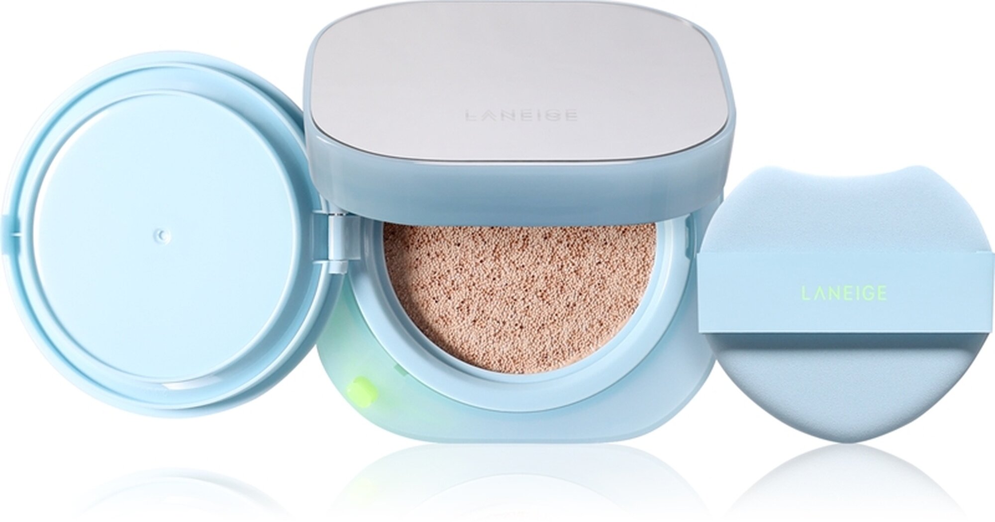 LANEIGE Кушон для лица с полуматовым эффектом Neo Cushion Mewy оттенок 17N Natural Vanilla