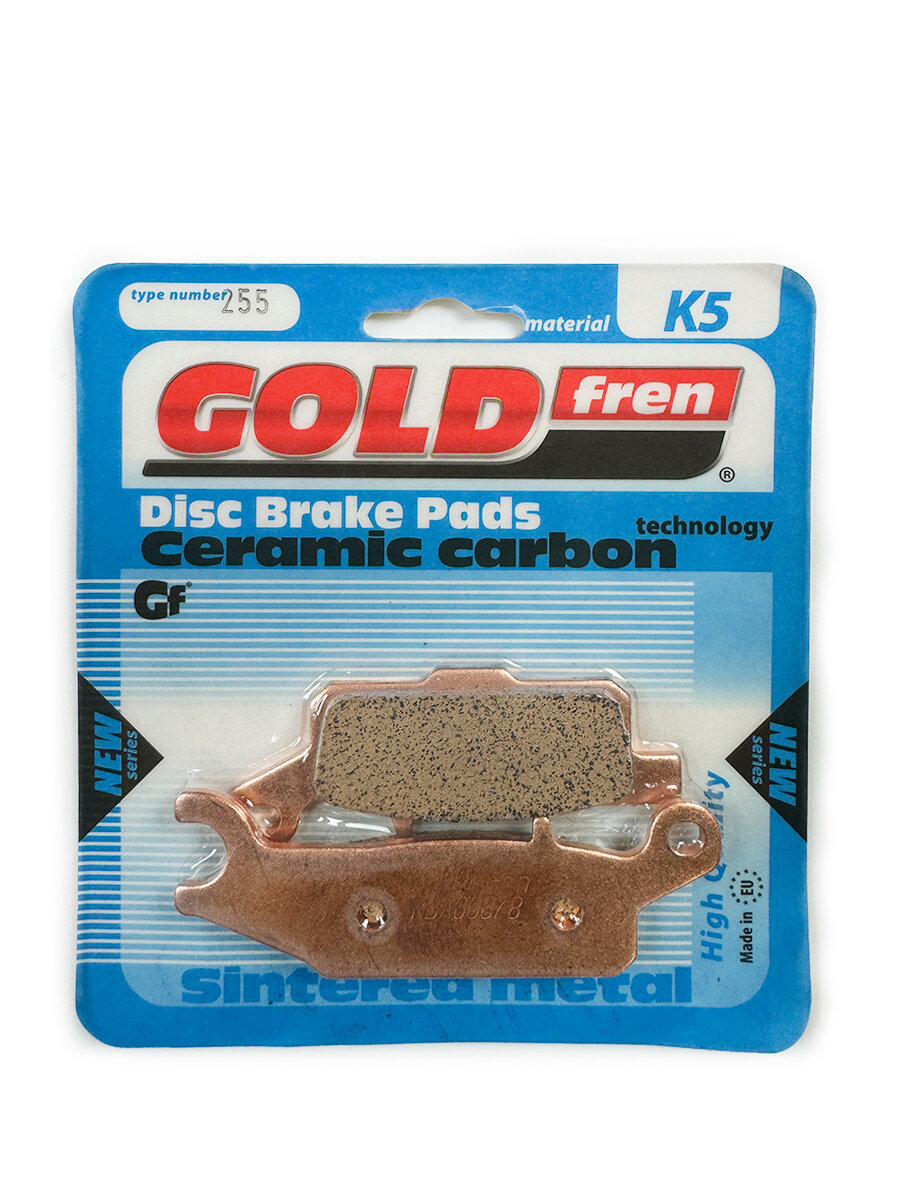 Колодки тормозные GOLDfren 255 K5 кросс TRW MCB803, SBS 852, EBC FA 445 TT, Ferodo FDB 2233