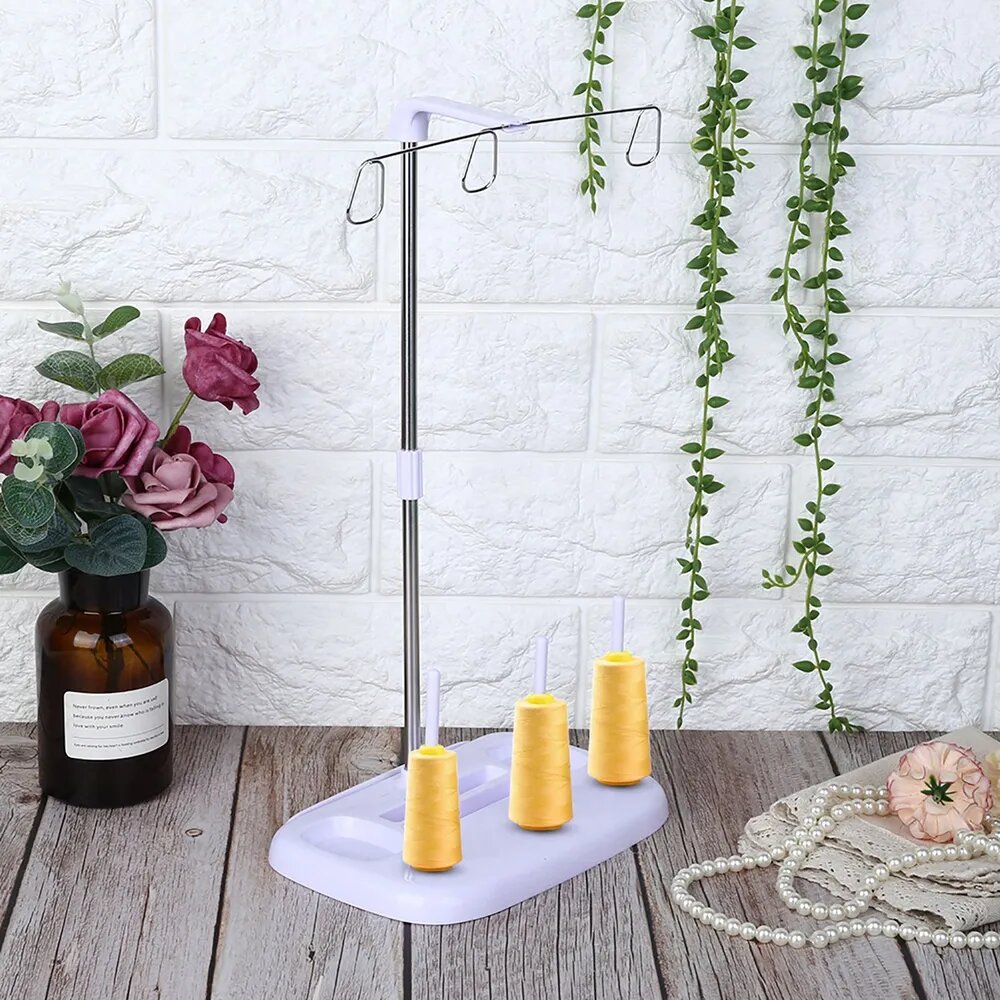 Подставка для ниток для швейной машины, Стойка - держатель для катушек ниток, Лаванда, 1 шт