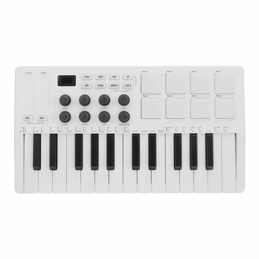 Контроллер MIDI-клавиатуры