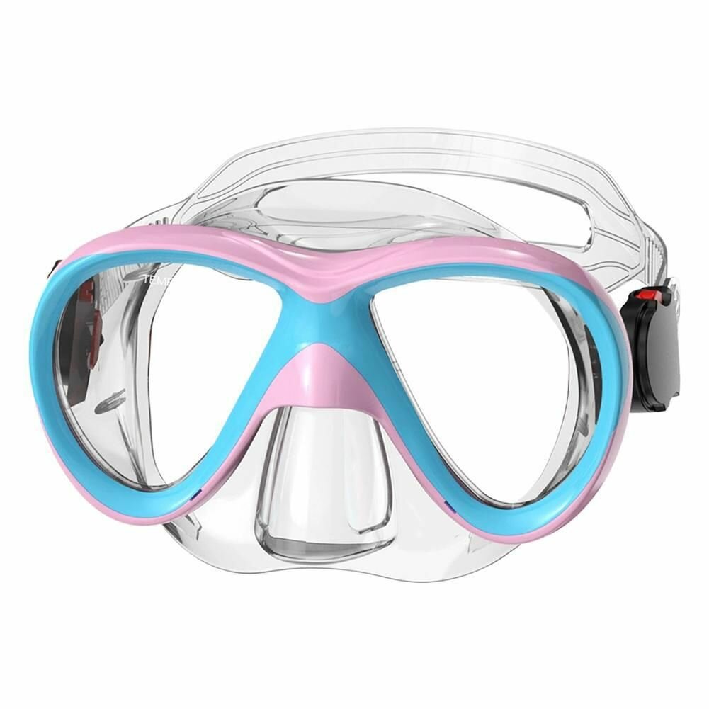 Детская маска для подводного плавания, профессиональная, с защитой от запотевания