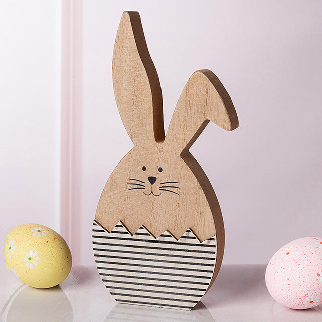 Пасхальная фигурка Кролик Страйпи 20 см, Breitner, 22-17002LB