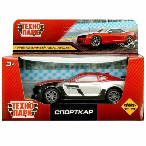 Машинка Huada Toys модель инерционная Спорткар 10,5 см, металл, в коробке, 2107C046-R