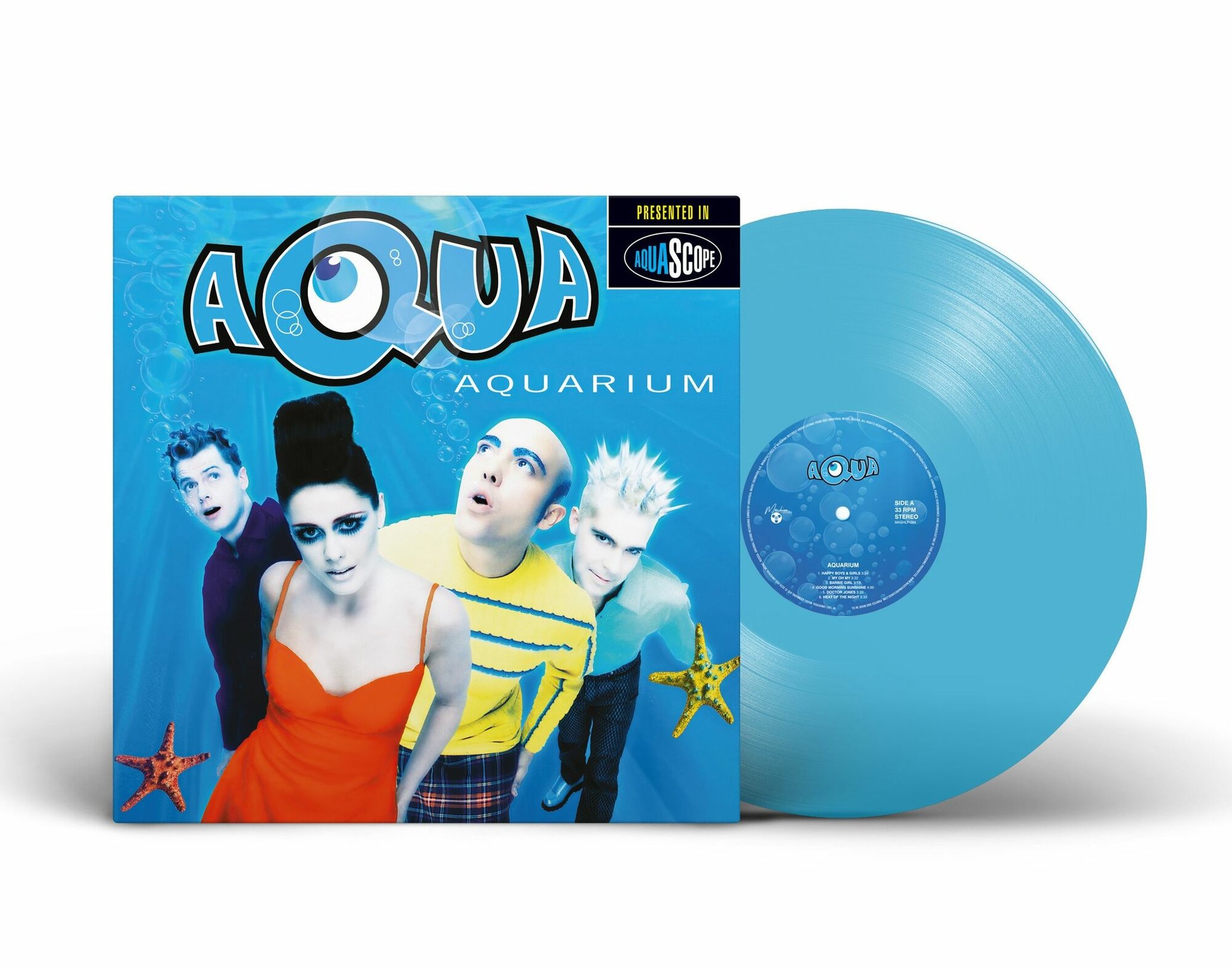 Виниловая пластинка Aqua - Aquarium (LP, 2017, Universal) light blue