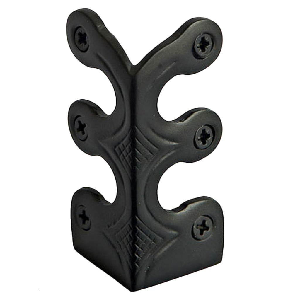 Декоративные металлические уголки для мебели, Черный