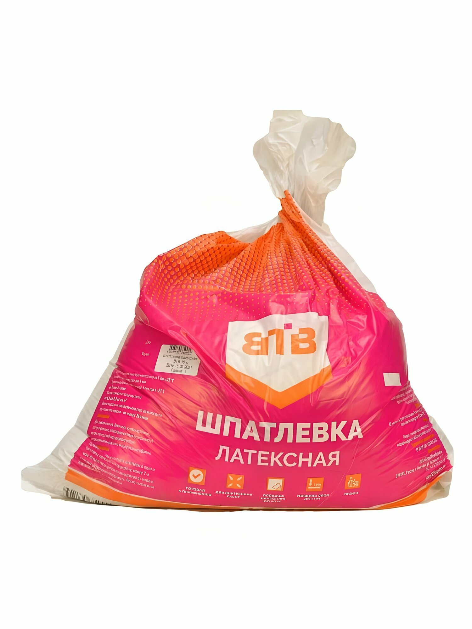 Шпатлевка латексная, для внутренних работ, готовая, 15 кг