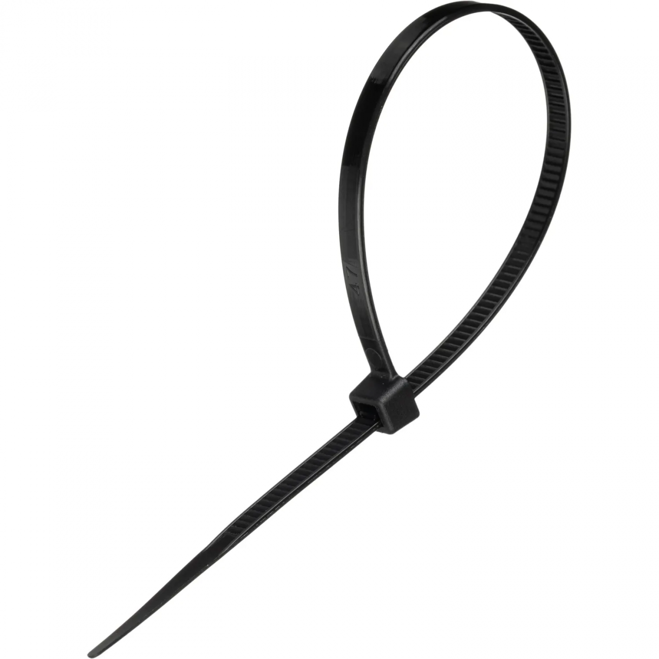 Стяжка (хомут) 200 мм x 4,5 мм, Bigtech BT-CT-200-45-B, нейлон, черн,100 шт/уп 2157525