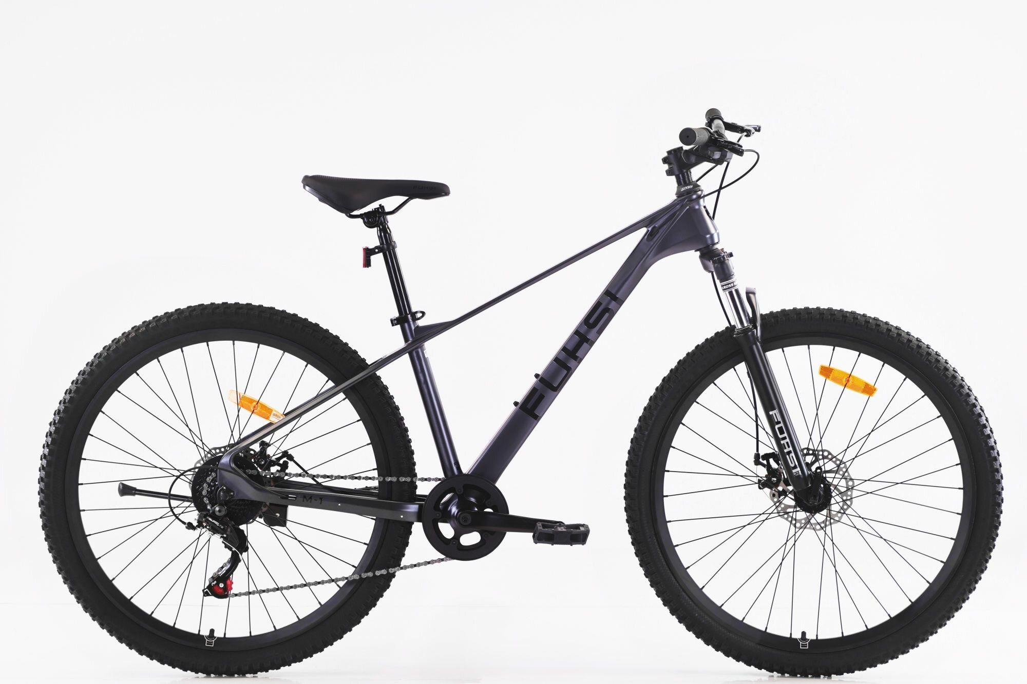 Велосипед FU673 /8S, 27.5*17", рама магниевый сплав, дисковый механический тормоз
