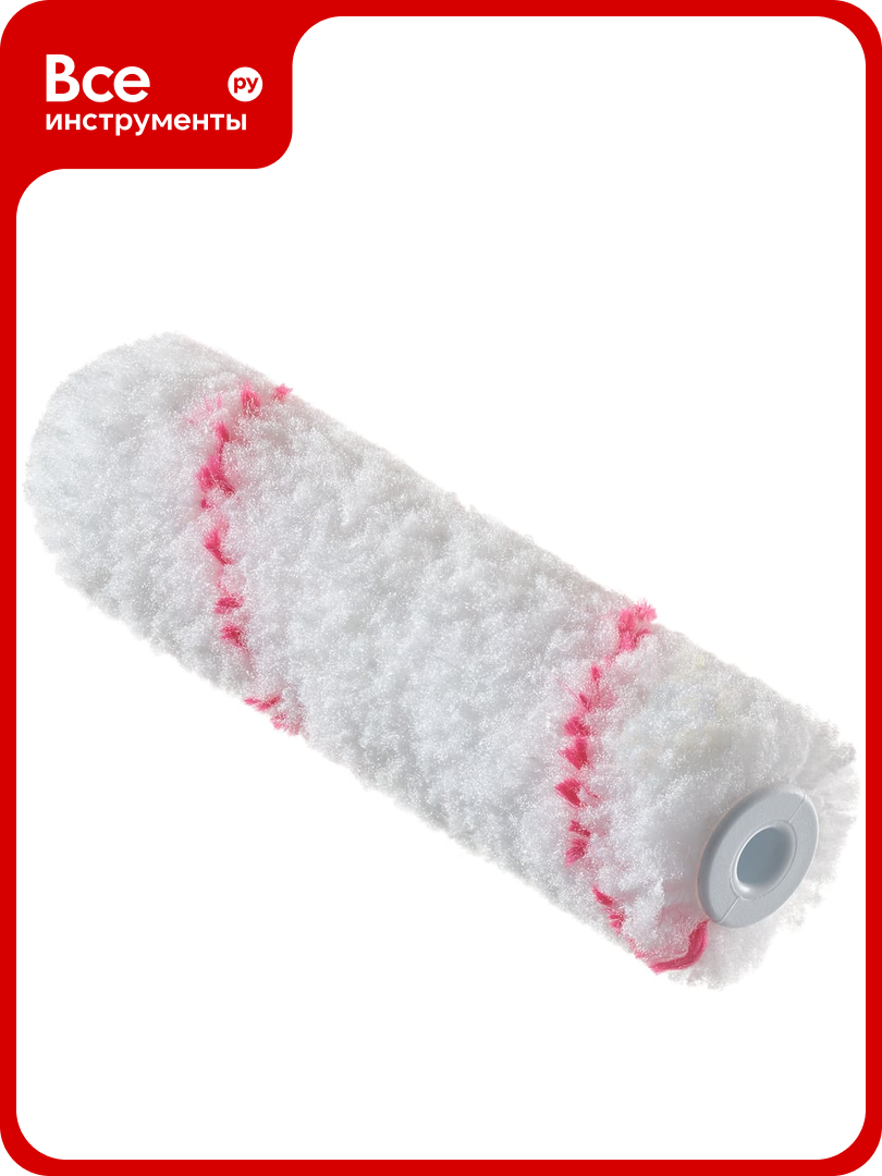 Мини-ролик акор Водные краски 110 мм, ворс 13 мм – ролик без ручки с полиэстеровой шубкой для водоэмульсионных покрытий
