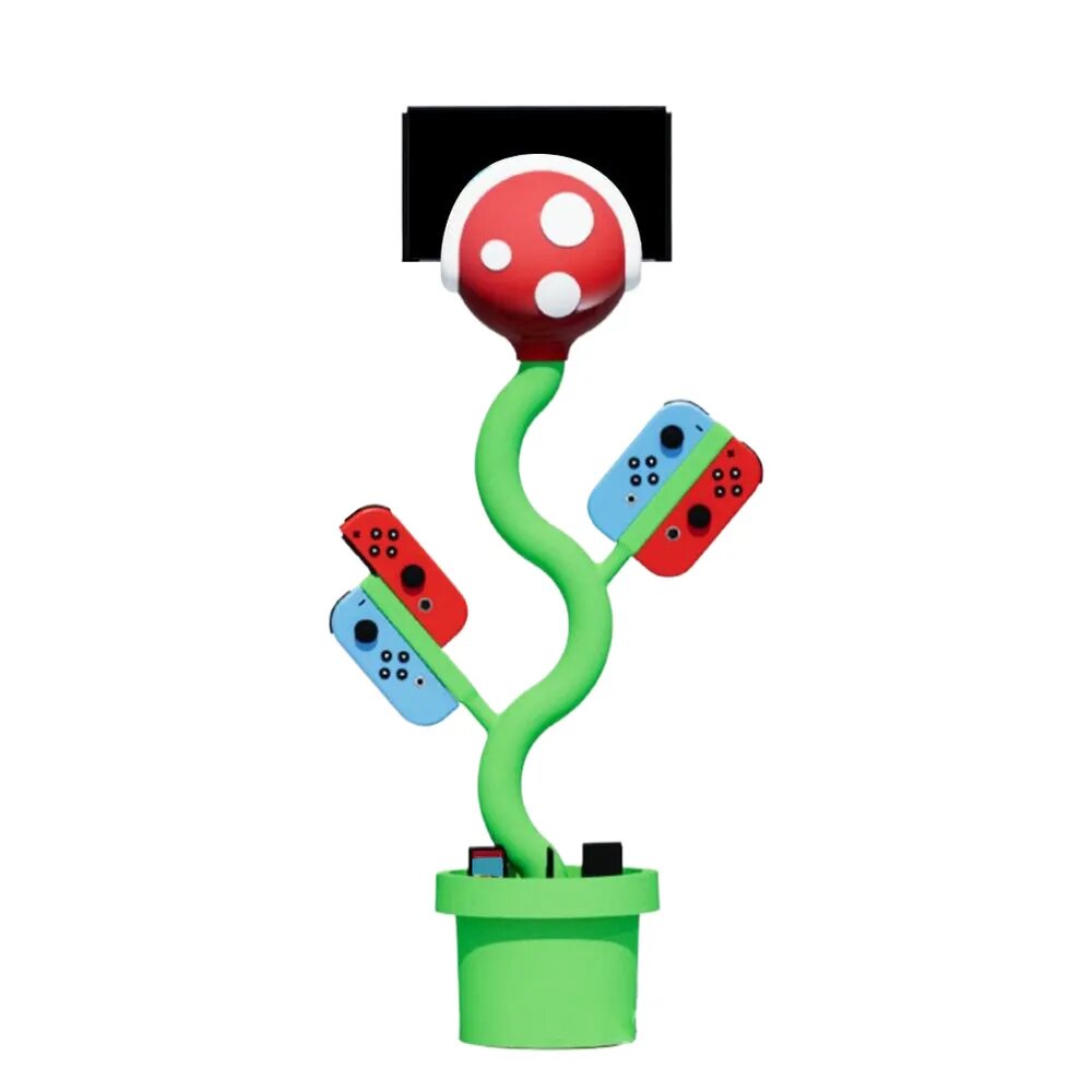 Подставка для Nintendo Switch в виде плотоядного растения с функцией зарядки и HDMI-передачи изображения