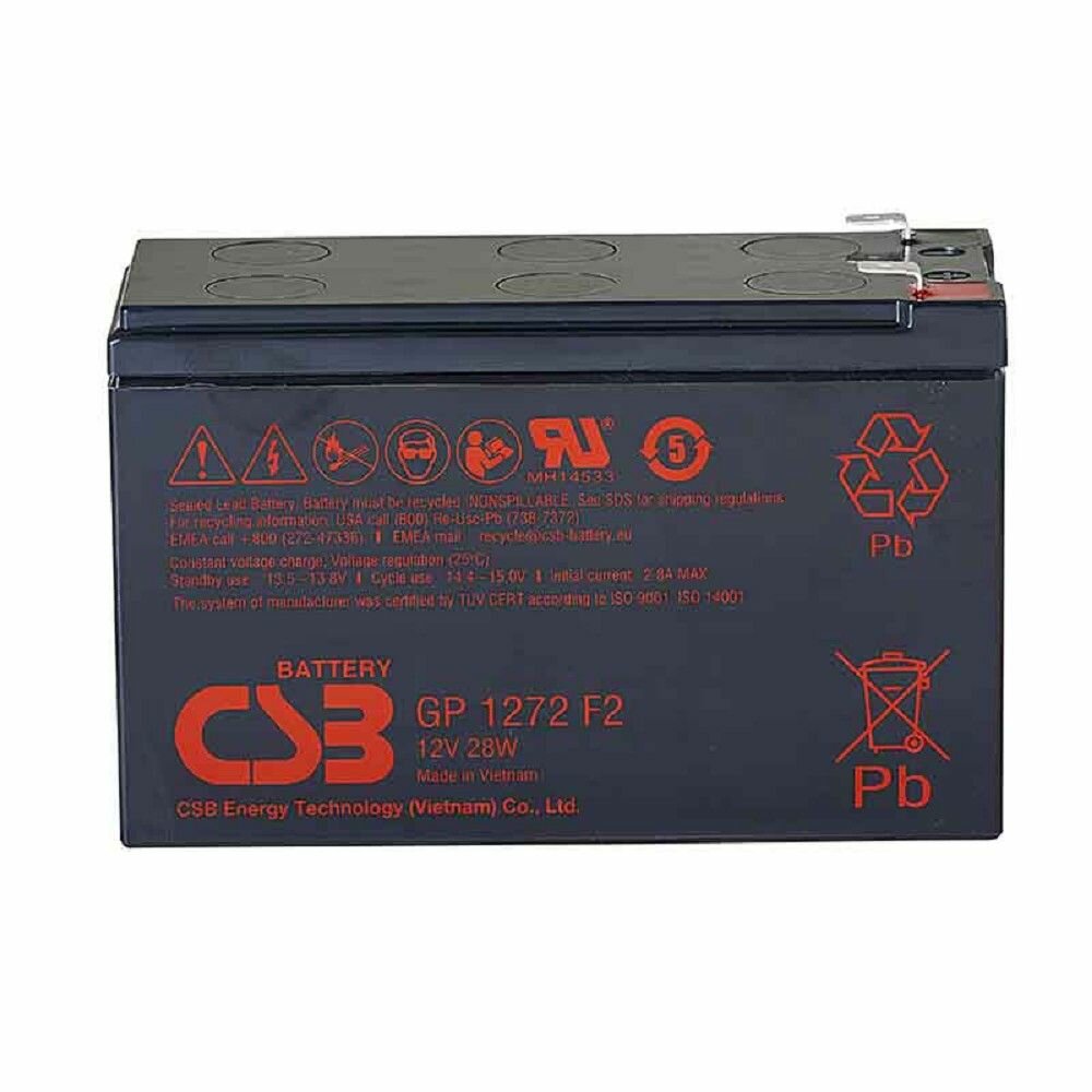 Батарея для ИБП CSB GP 1272 F1 12B, 7000мАч AGM