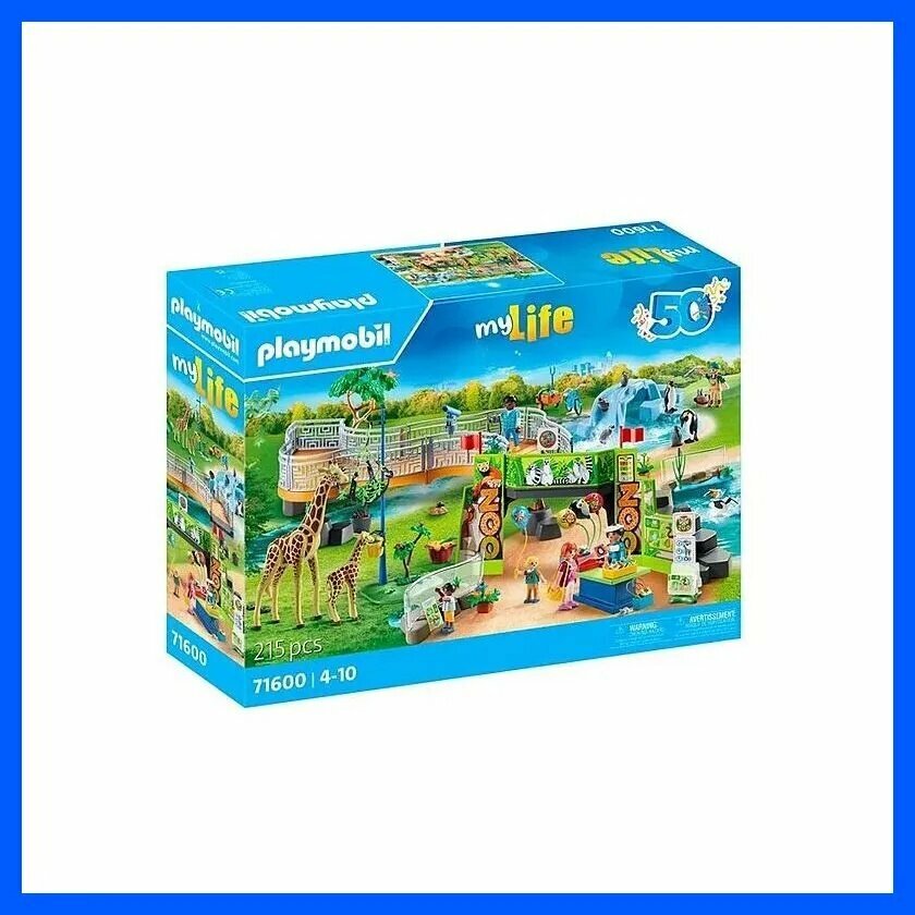 Playmobil My Life 71600 Набор "Приключение в зоопарке" с фигурками