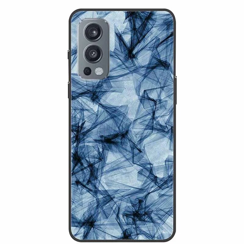 Для Oneplus Nord 2 силиконовый чехол из ТПУ с мягким чехлом для Oneplus Nord2 5G Противоударный мраморный бампер из ТПУ Funda Coque