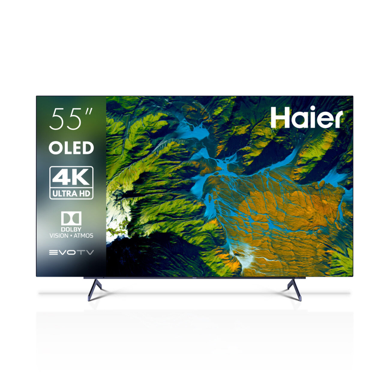 Телевизор Haier 55 OLED S9, черный (OLED, 4K UltraHD, Wi-Fi, 60 Гц, Android TV)