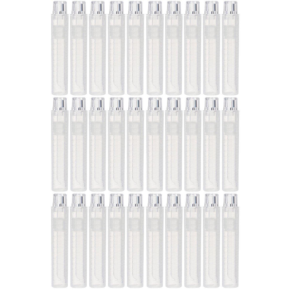 Комплект из 30 прозрачных пластиковых держателей для мела для школьных и домашних нужд