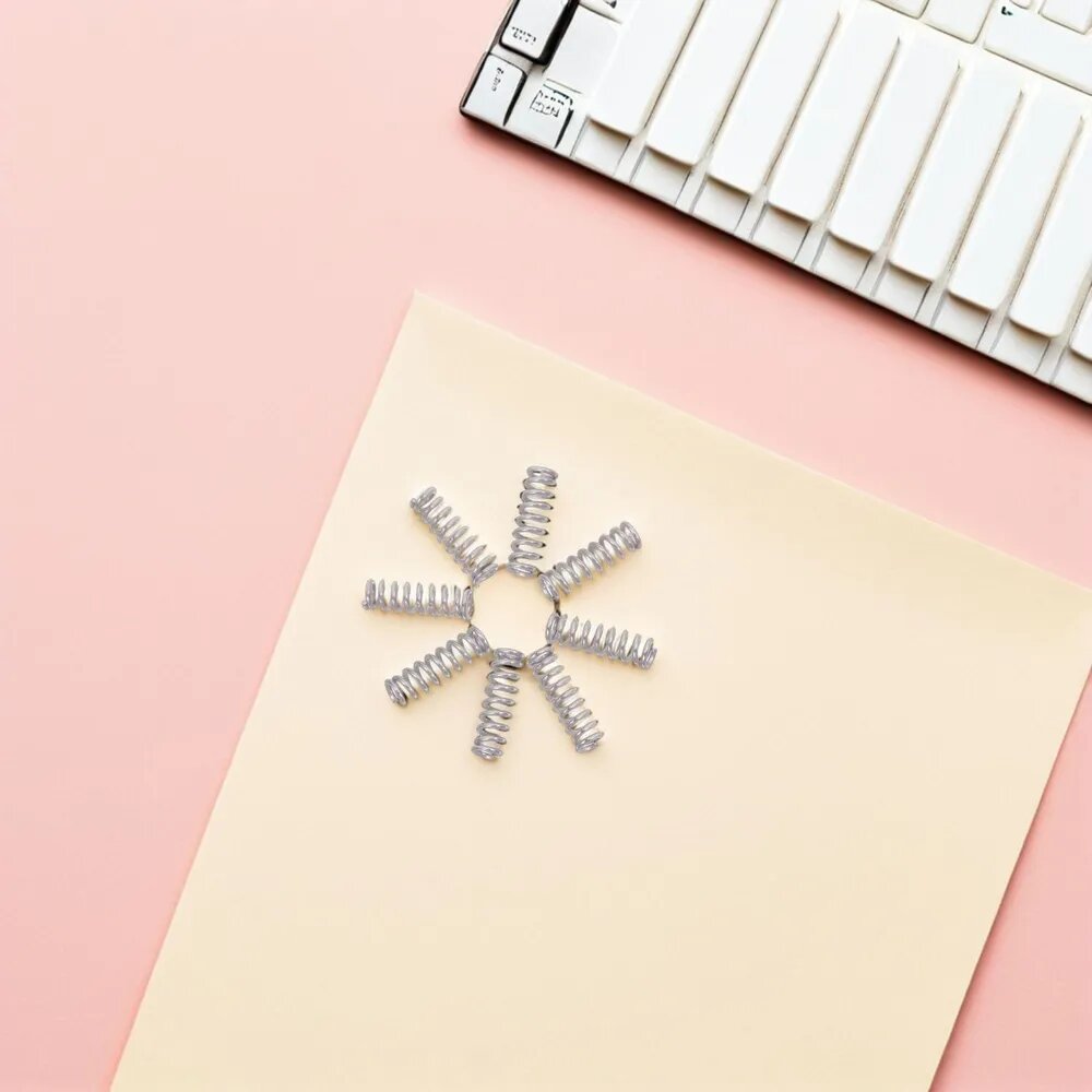 Маленькие сжатые пружины из нержавеющей стали для замены пружины шариковой ручки, 10 шт