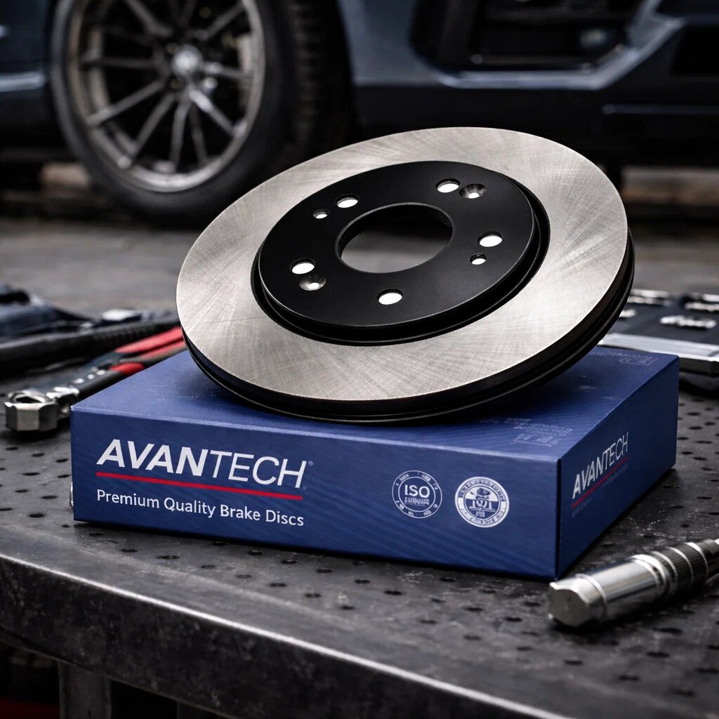 Тормозной диск Avantech BR0435S, для BMW 2/3 серии 2018-, передний