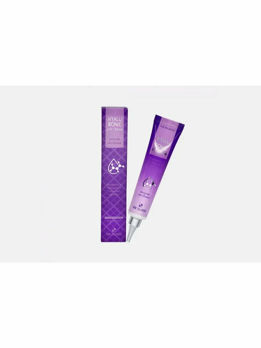 3W CLINIC Hyaluronic Увлажняющий крем для глаз 40мл
