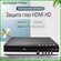 Blu-ray-плеер HDMI HD с поддержкой USB, воспроизведением 1080P, черного цвета