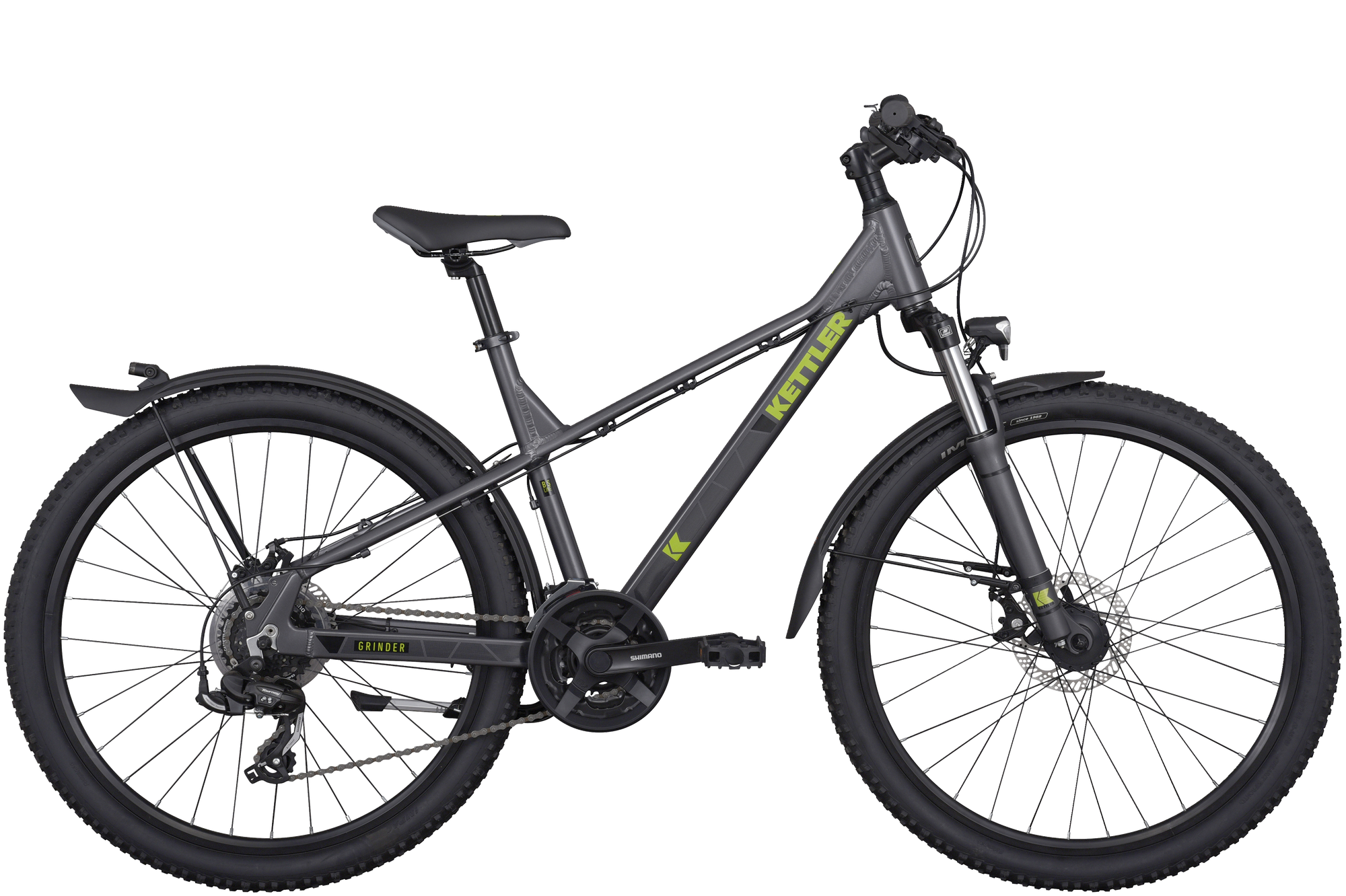 Велосипед KETTLER Grinder 21 Disc 26" (40см Серый)