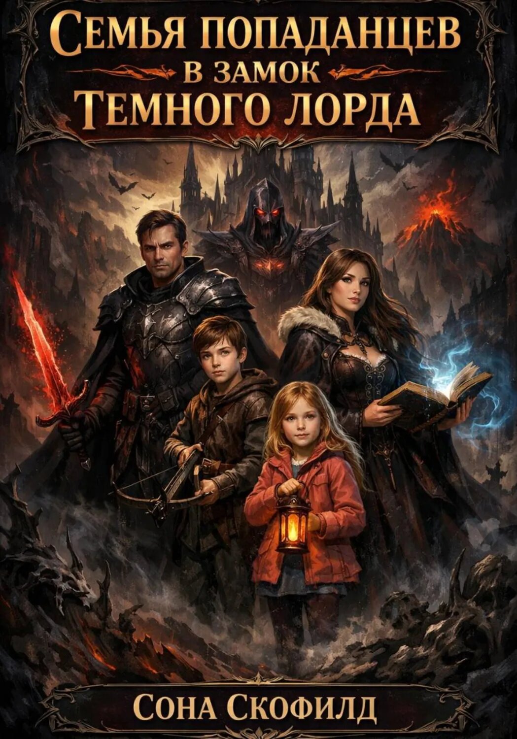 Семья попаданцев в замок темного лорда [Цифровая книга]