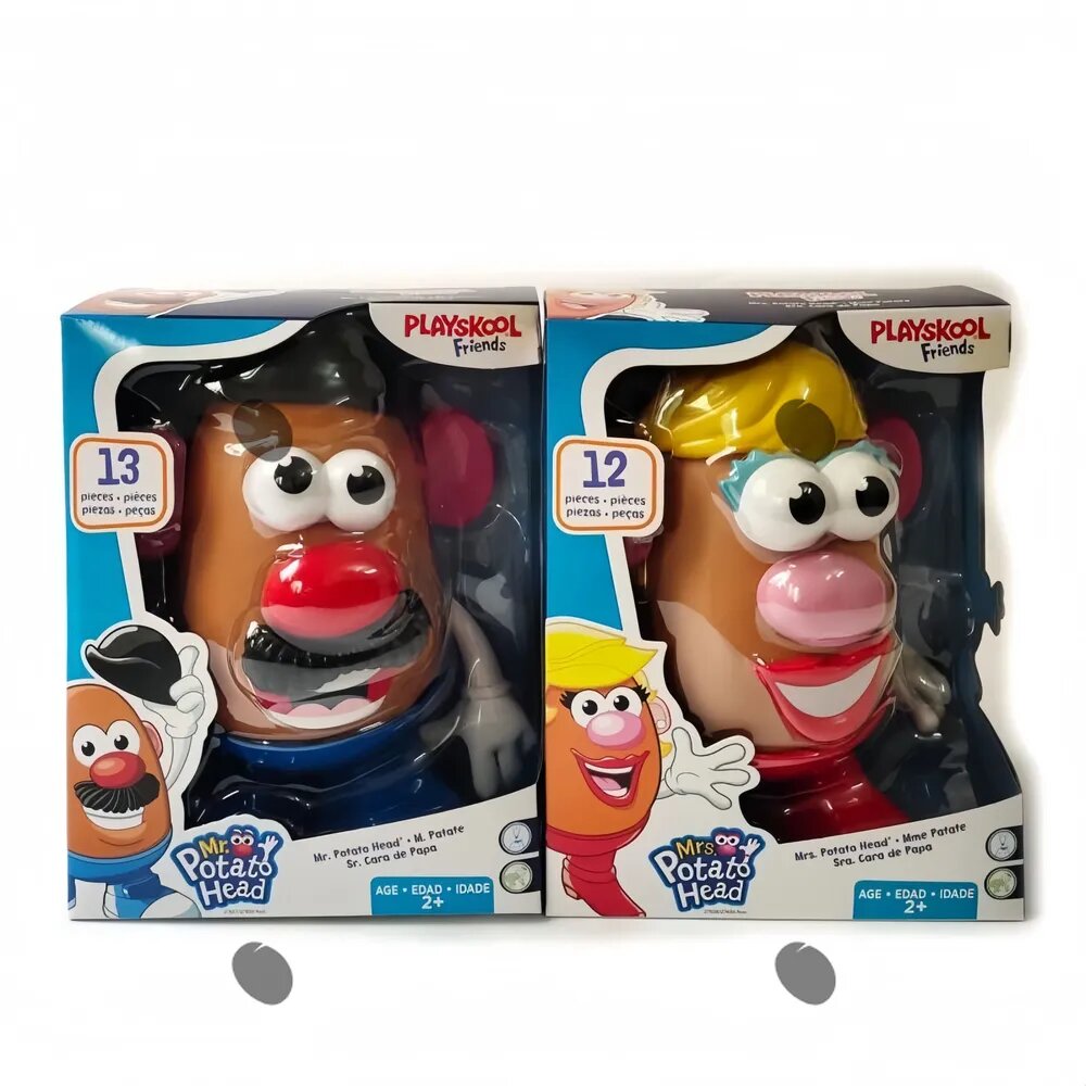 Фигурка Mr. Potato Head от Playskool Friends 13 штук из ABS пластика для мальчиков — фото 1