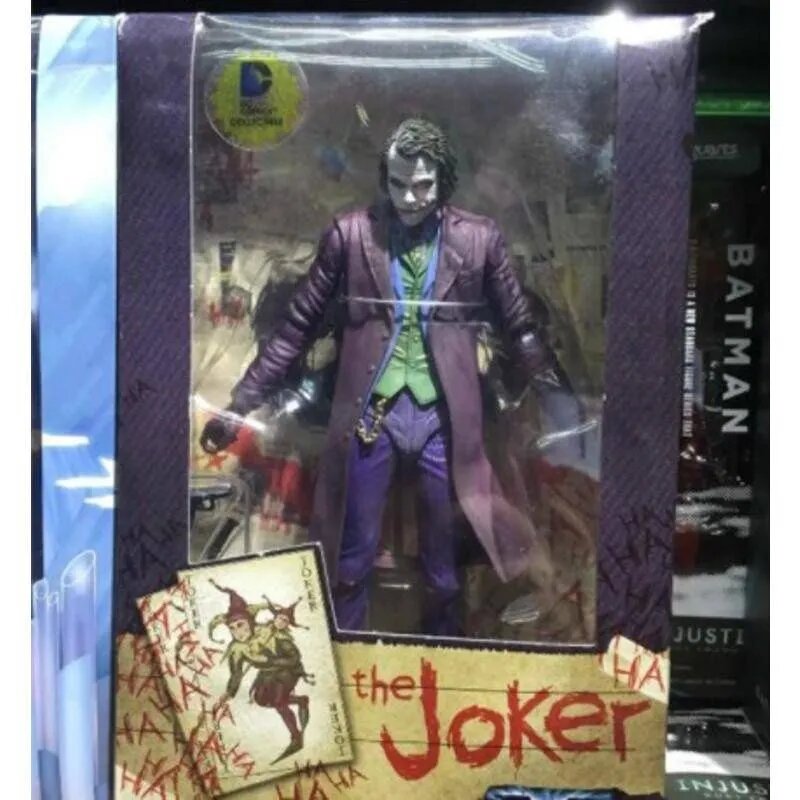 NECA DC 15CM Супермен Бэтмен Джокер Харли Квинн Модель куклы Фигурка 18 см