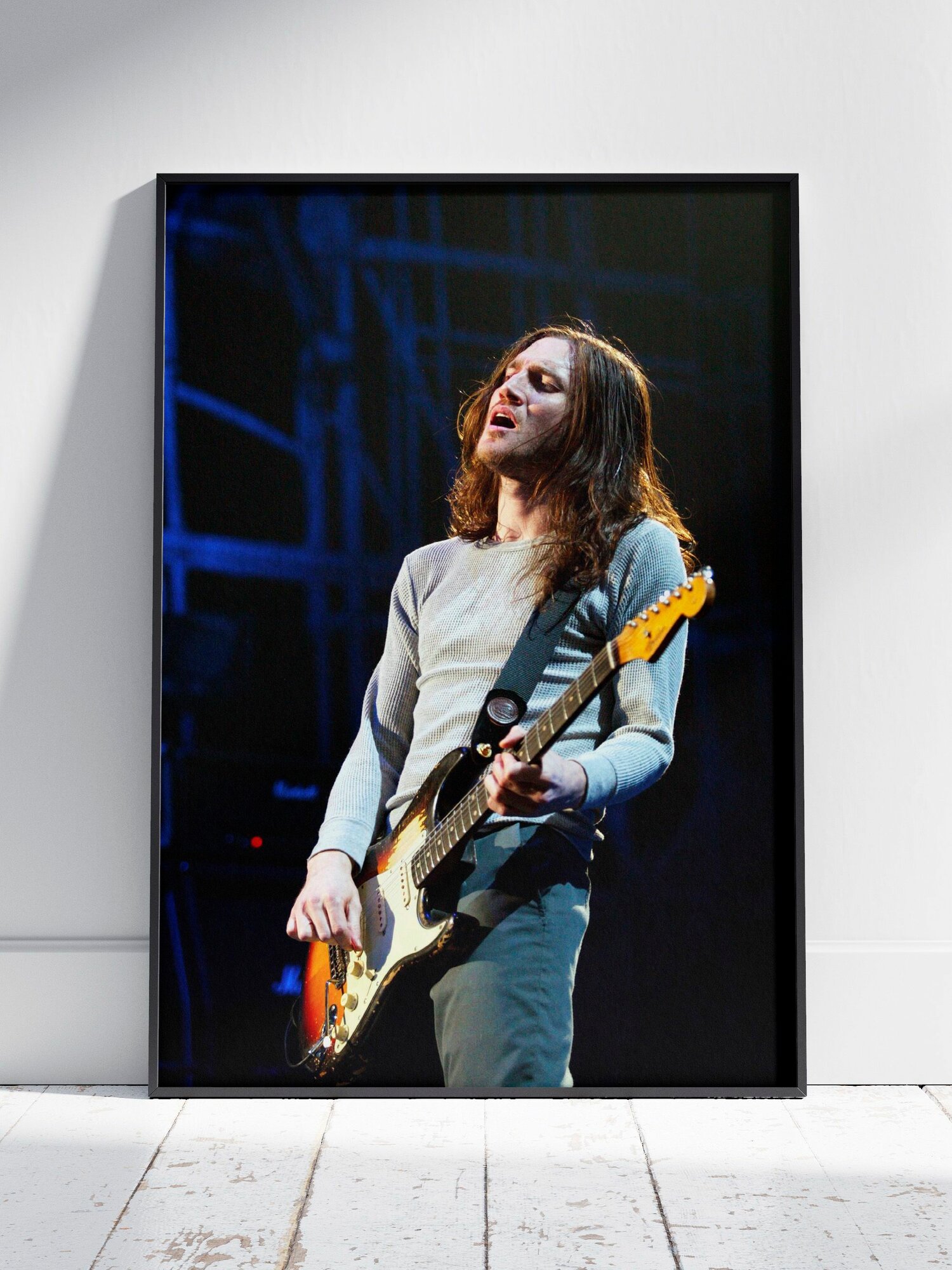 Плакат на стену для интерьера Ред Хот Чили Пепперс (Джон Фрушанте - John Frusciante 5) A4 (21x30 см)