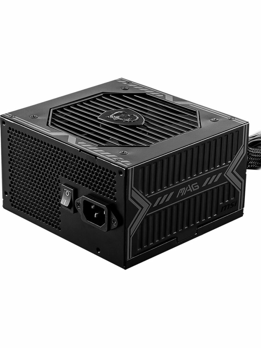Блок питания MSI ATX 550W MAG A550BN 80+ bronze (20+4pin) APFC 120mm fan 5xSATA RTL
