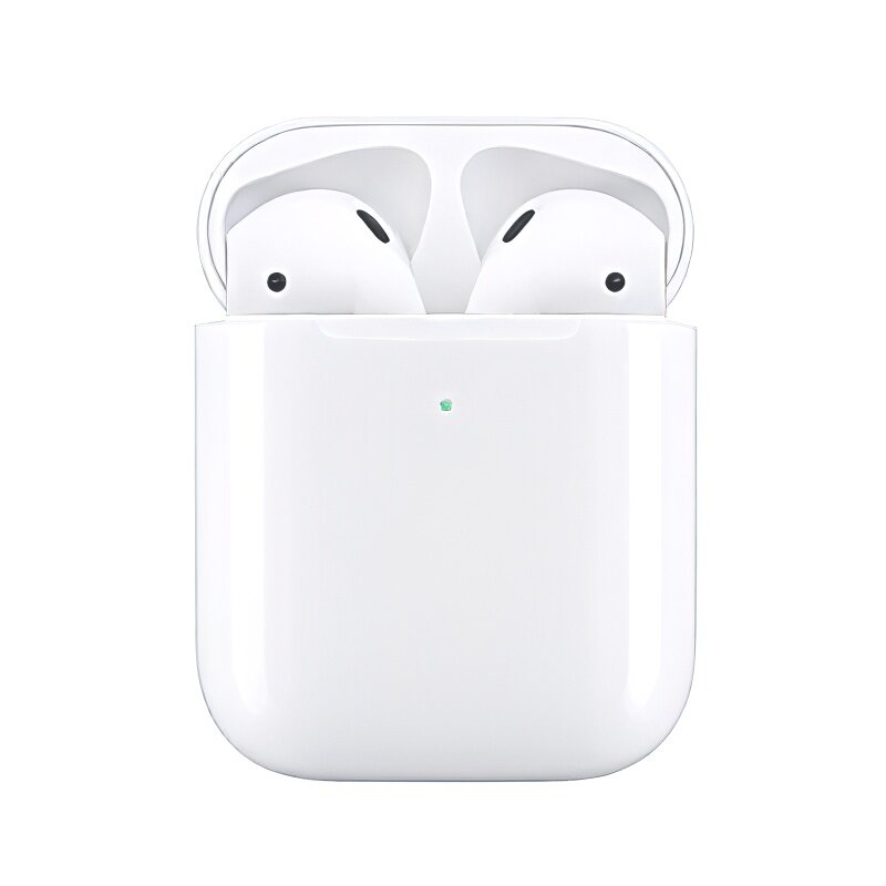 Беспроводные наушники Apple AirPods 2 с зарядным футляром MV7N2, белый