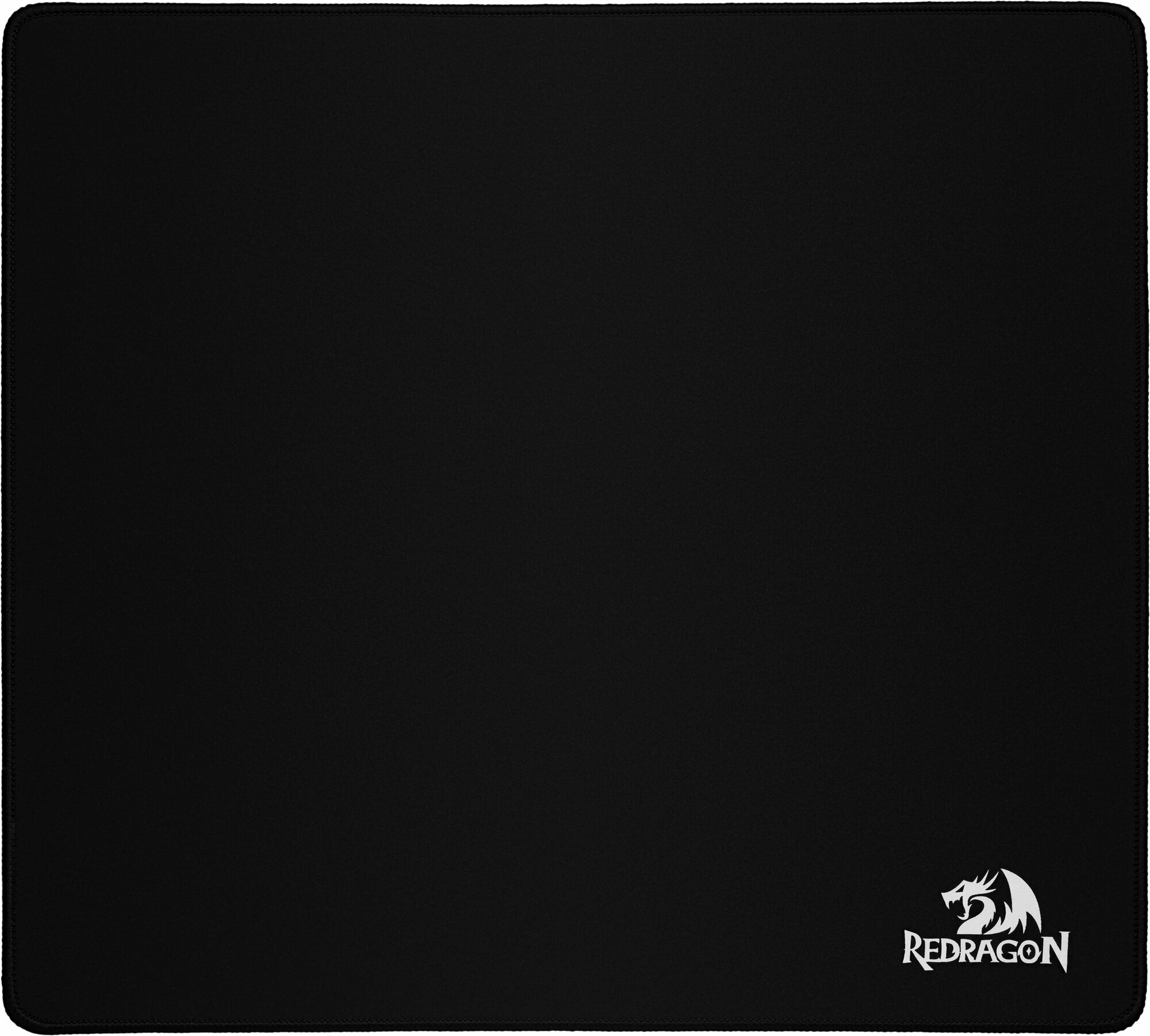 Коврик для мыши REDRAGON FLICK L, прошитые края, игровой, черный, 400x450x4 мм (77989)