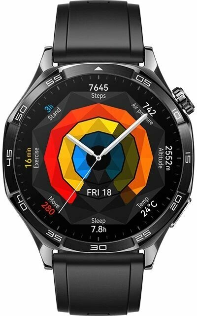 Смарт-часы HUAWEI Watch GT5, экран AMOLED, совместимость с HarmonyOS