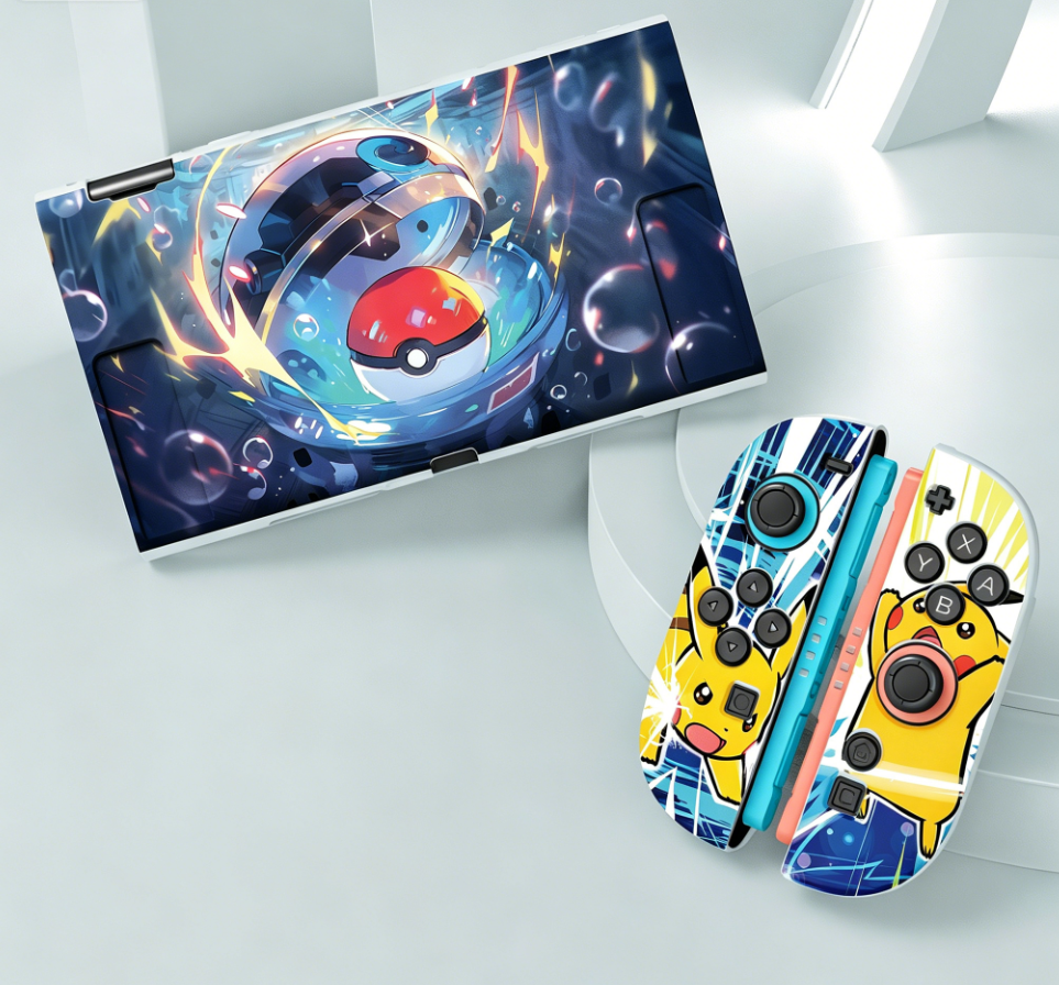 Чехол силиконовый защитный для Nintendo Switch 2 с рисунком Poké Ball
