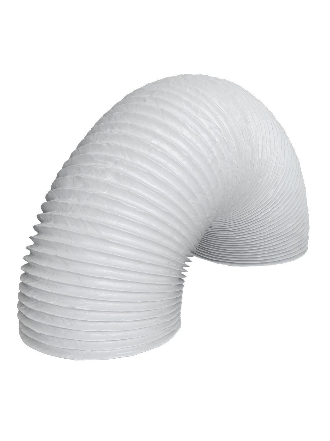 Воздуховод гибкий ERA 12,5PF2, круглый, ПВХ, 2000мм, диаметр 125мм, белый