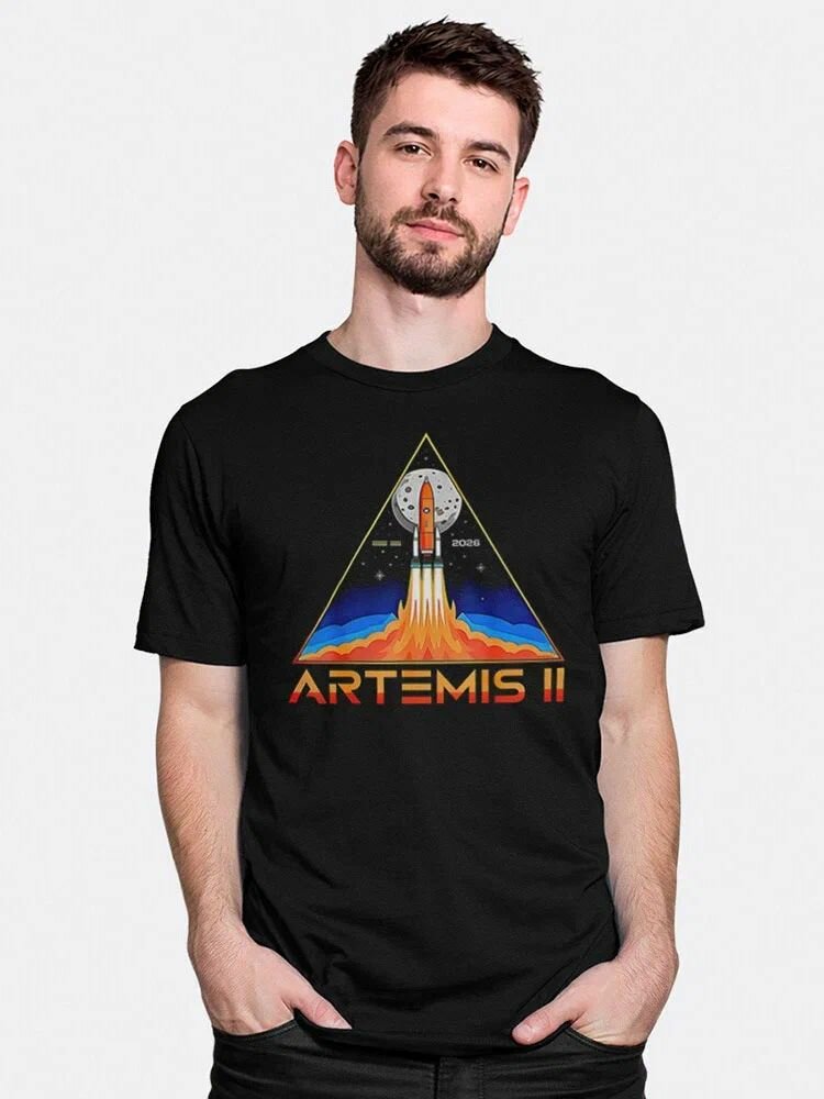 Футболка НАСА Артемида II / Artemis II NASA