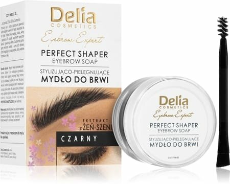 Воск для бровей Delia Cosmetics Eyebrow Expert, оттенок черный, 10 мл