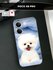 Силиконовый чехол на Poco X8 Pro / Поко X8 Про с принтом Белый пёсик