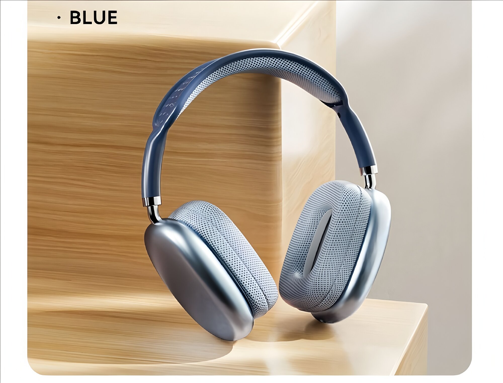 Беспроводные накладные наушники Bluetooth; большие полноразмерные игровые гарнитуры; С микрофоном и шумоподавлением