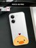 Чехол на Poco X8 Pro / Поко X8 Про с принтом Влюблённая уточка, прозрачный