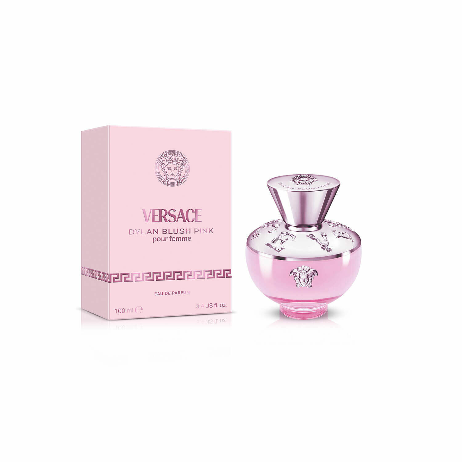 Парфюмерная вода Versace Versace Pour Femme Dylan Blush Pink 100 мл / Духи Версаче Версаче Пур Фам Дилан Блаш Пинк