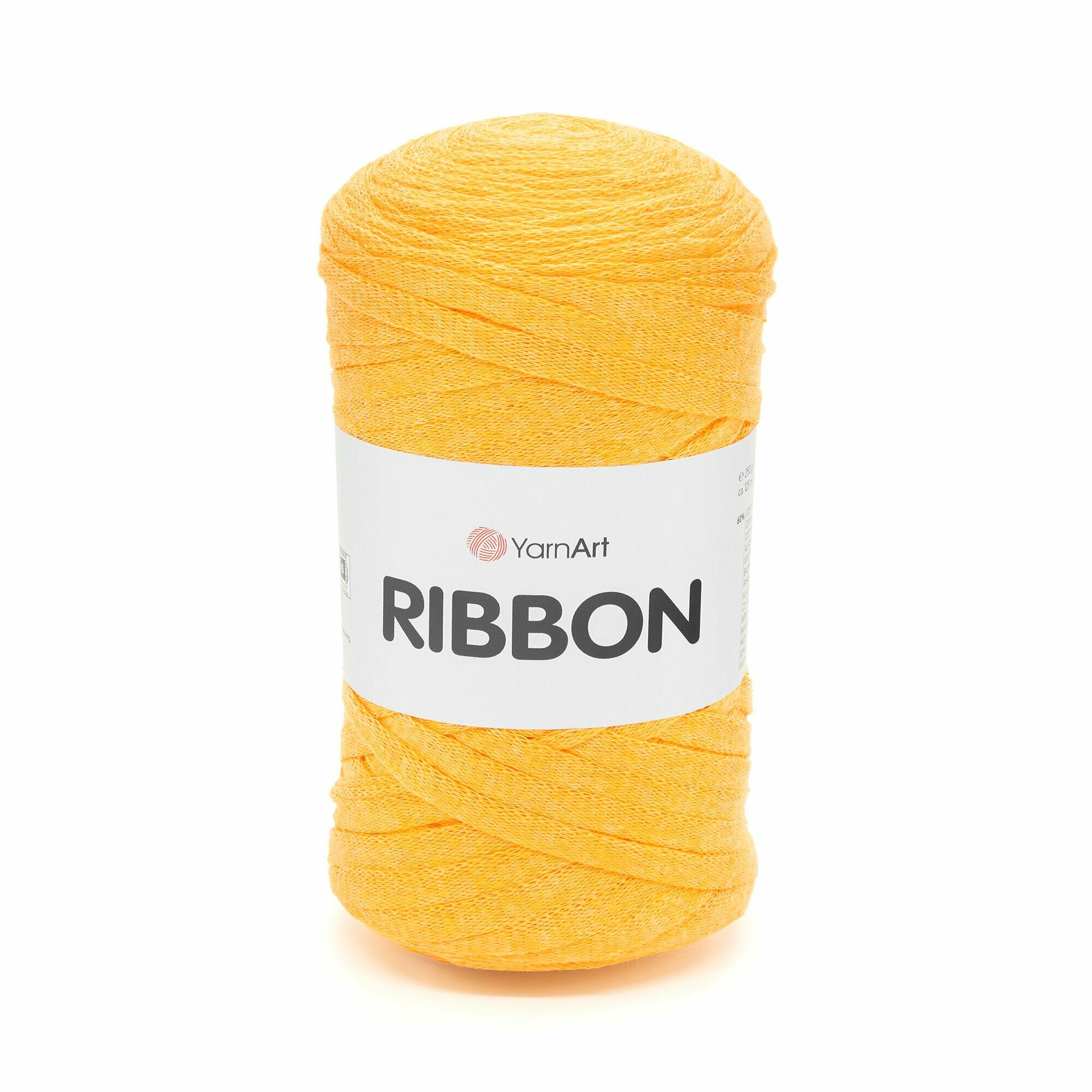 Пряжа YarnArt Ribbon 764 (2 мотка по 250г/125м) жёлтый