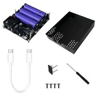 ИБП для Raspberry Pi 5/4B с быстрой зарядкой Power Bank 9600 мАч