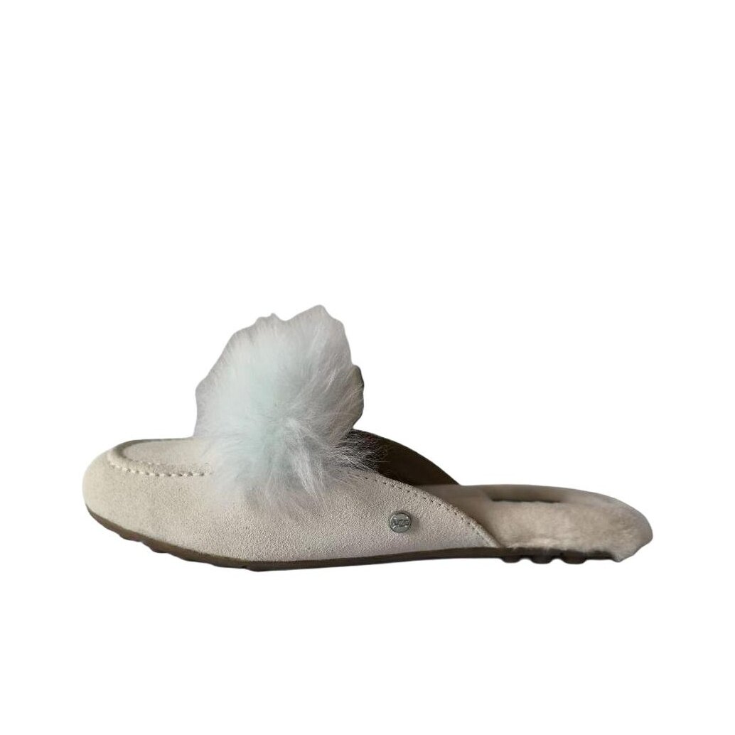 Сабо UGG, размер EU 36 стопа (22CM), белый,
