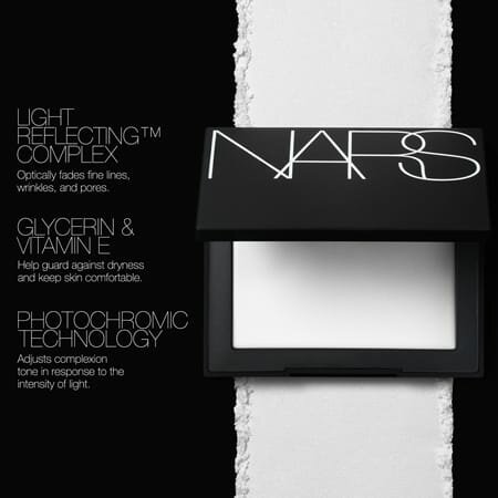 Пудра NARS mini light reflecting setting powder - pressed, crystal — фото 1