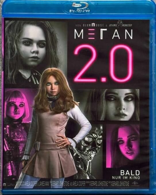 Меган 2.0 фильм Blu-ray