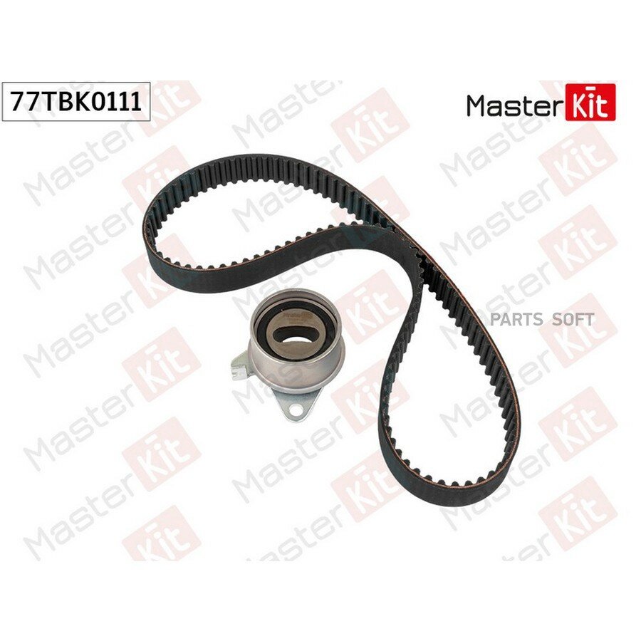 Комплект ремня ГРМ Mitsubishi LANCER VII (CS_A, CT_A) 2000 - 2013 MASTERKIT 77TBK0111