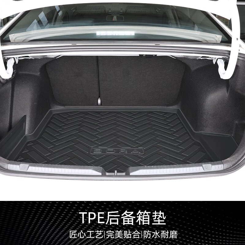 Коврик в багажник Volkswagen Bora 2019-2024 TPE полный без дополнений