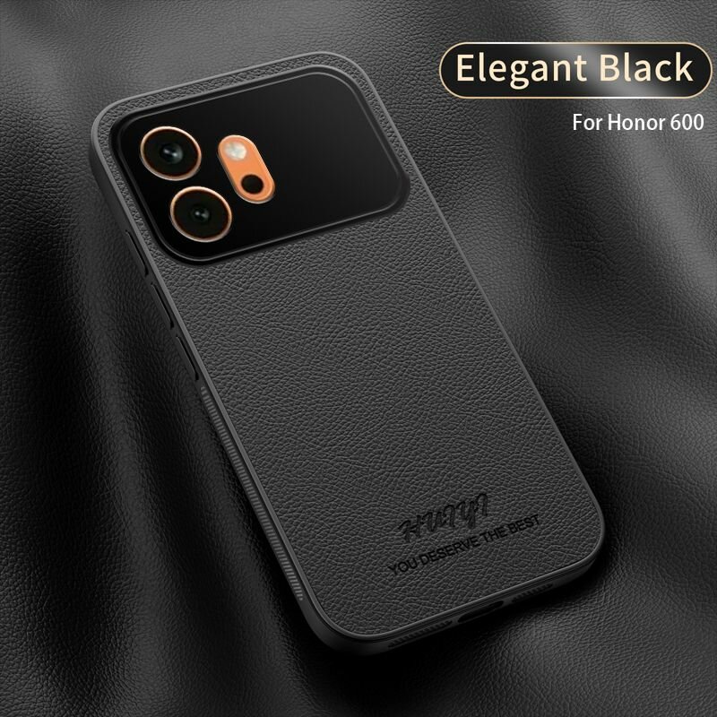 Чехол для Honor 600 / Хонор 600 Высококачественная кожа антиударный чехол